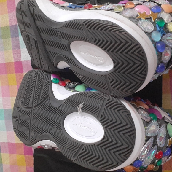 Champion | Shoes | Blinged Out Champion Sneakers Burning Man | Poshmark